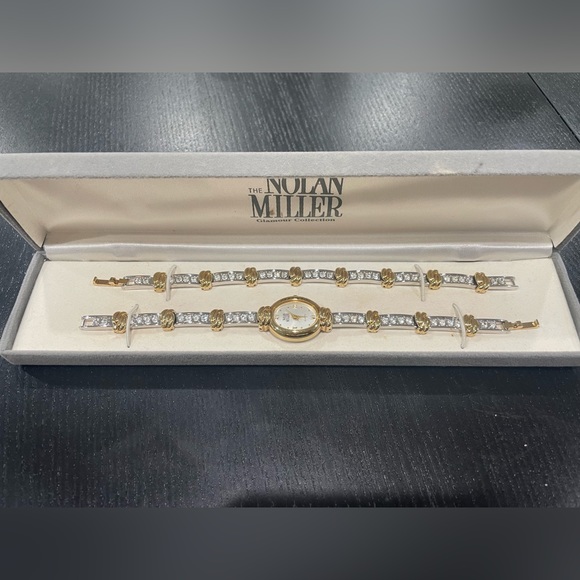 Nolan Miller | Jewelry | Vintage Nolan Miller Perfect Pair Watch Set ...